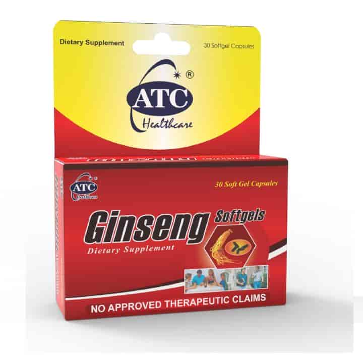 ATC Ginseng SoftGel Capsule 30's price in the Philippines | MedsGo Pharmacy